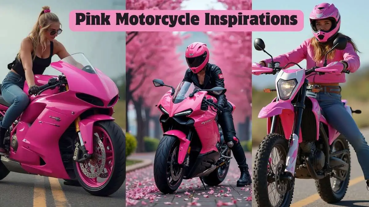 25+ Pink Motorcycle Inspirations: Modifications You’ll Want to Try Now